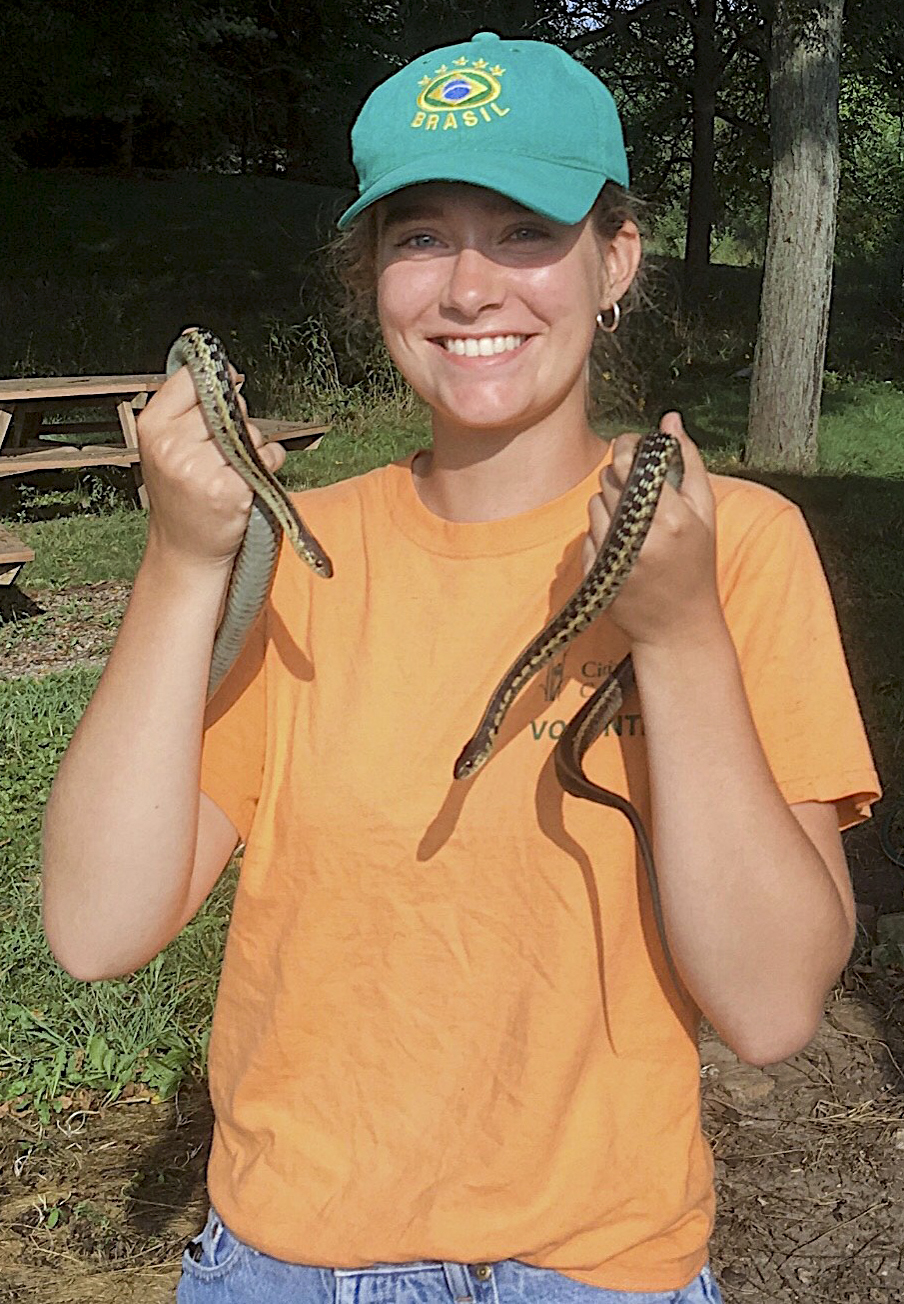 Lizzy Hucker helps launch snake research project in state wildlife area ...