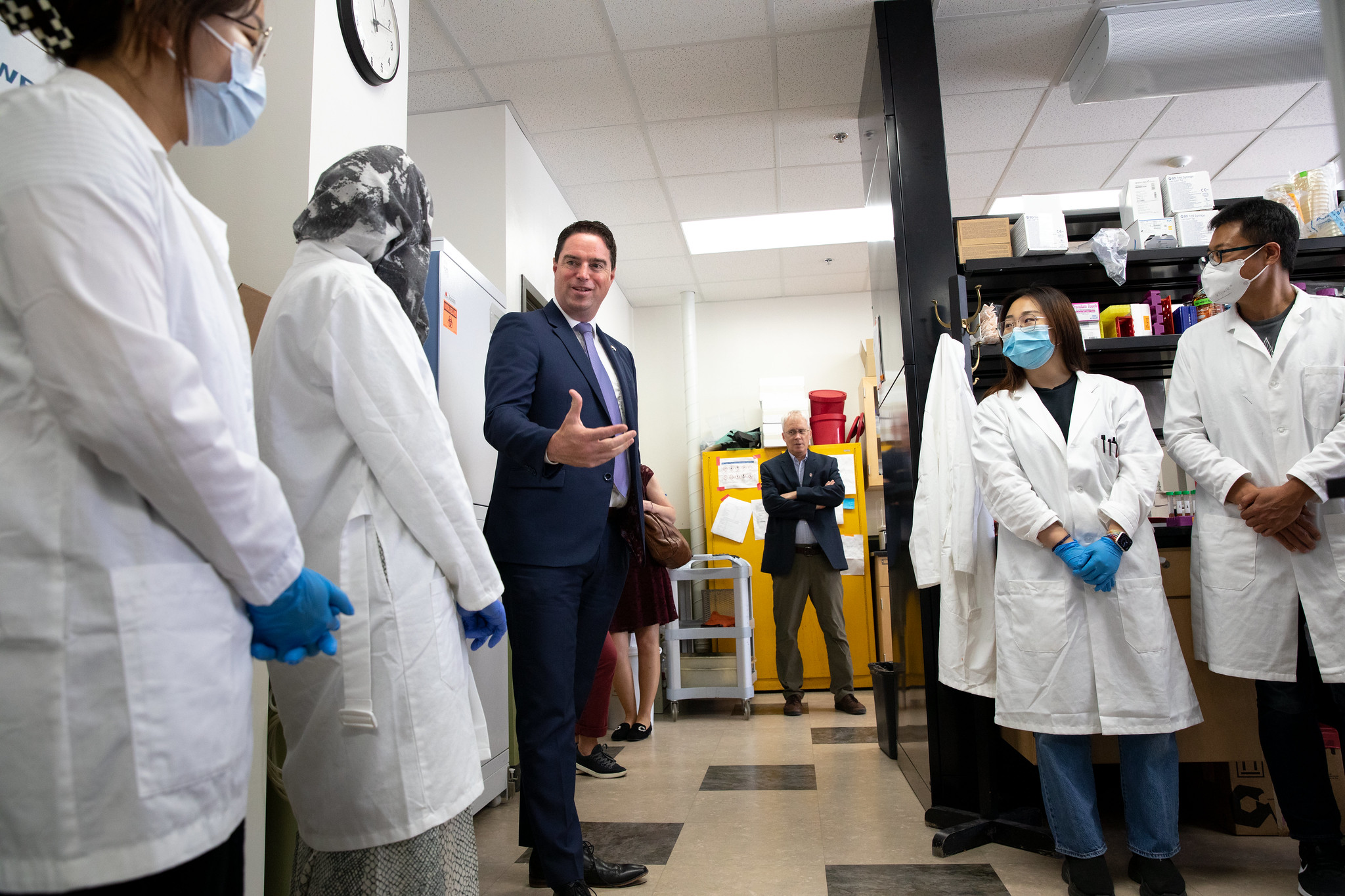 Irish ag minister visits UW–Madison to see U.S. side of research ...