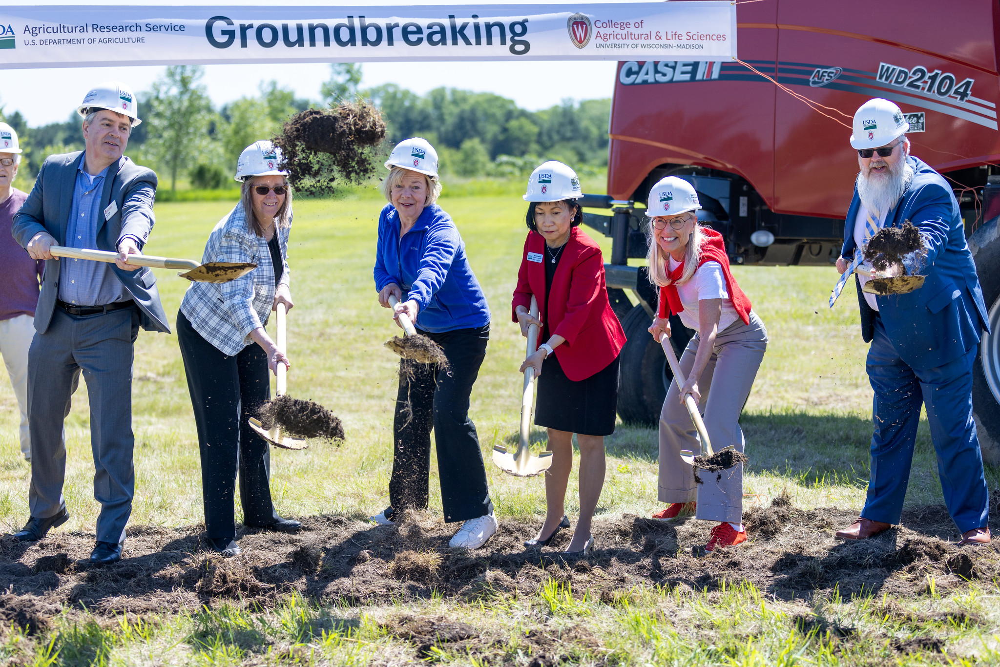 USDA, University of Wisconsin–Madison break ground on new dairy ...